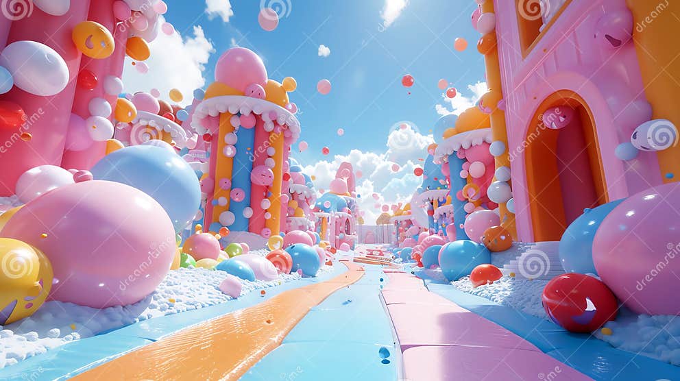 Develop a Game Interface with Inflatable Effect Elements that React To ...