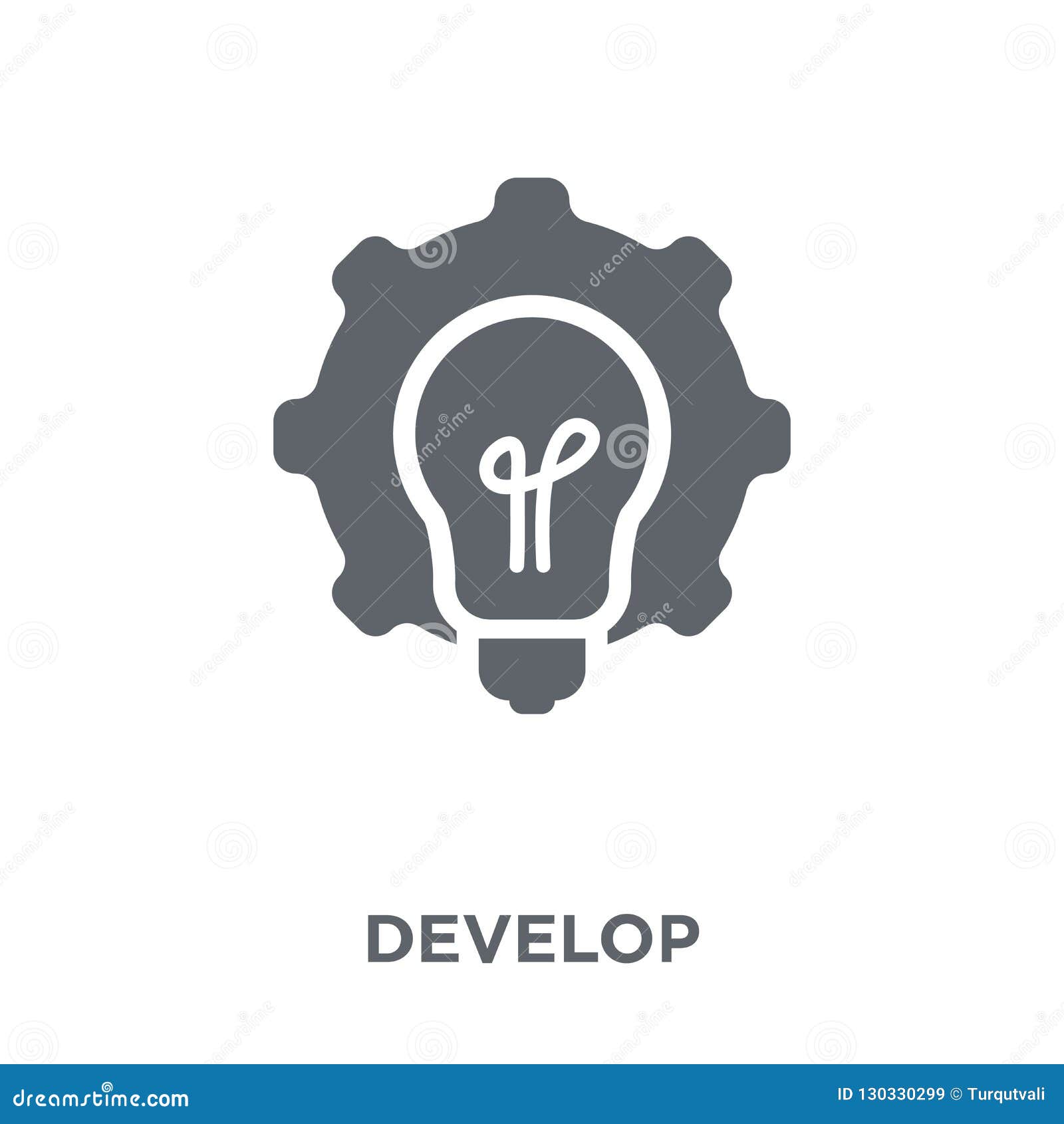 Develop Icon From Time Managemnet Collection. Cartoon Vector ...