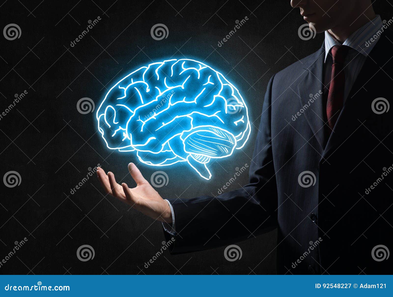 Develop our mind ability stock image. Image of brain - 92548227