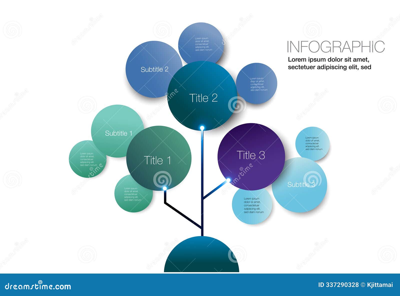 Develop a Structured Mind Map Stock Illustration - Illustration of ...