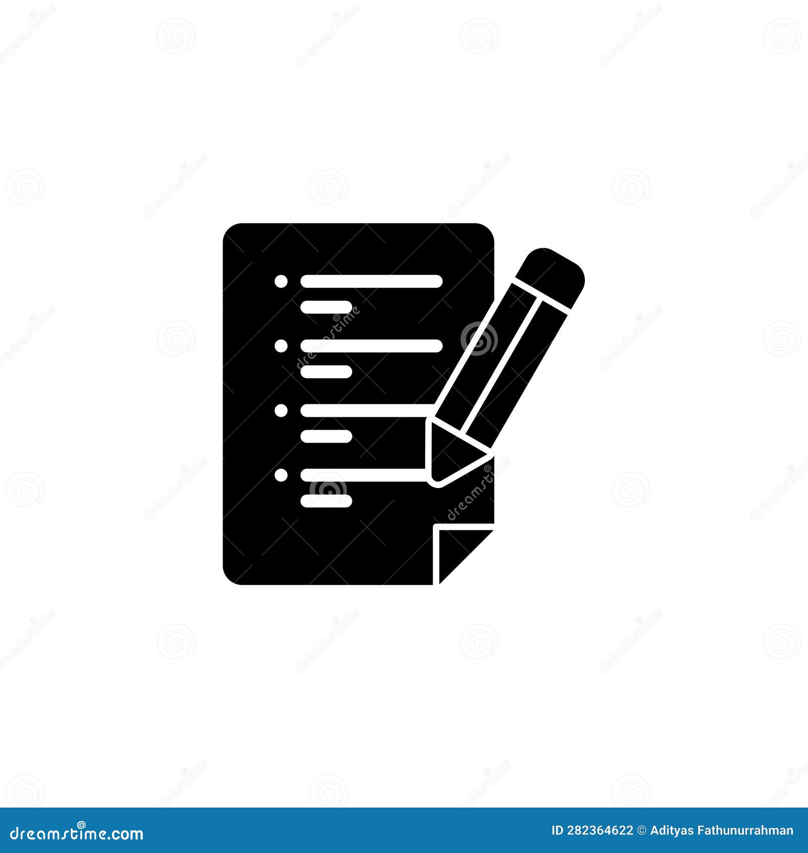 Developing a Detailed Document Pencil Plan for Projects Stock Vector ...