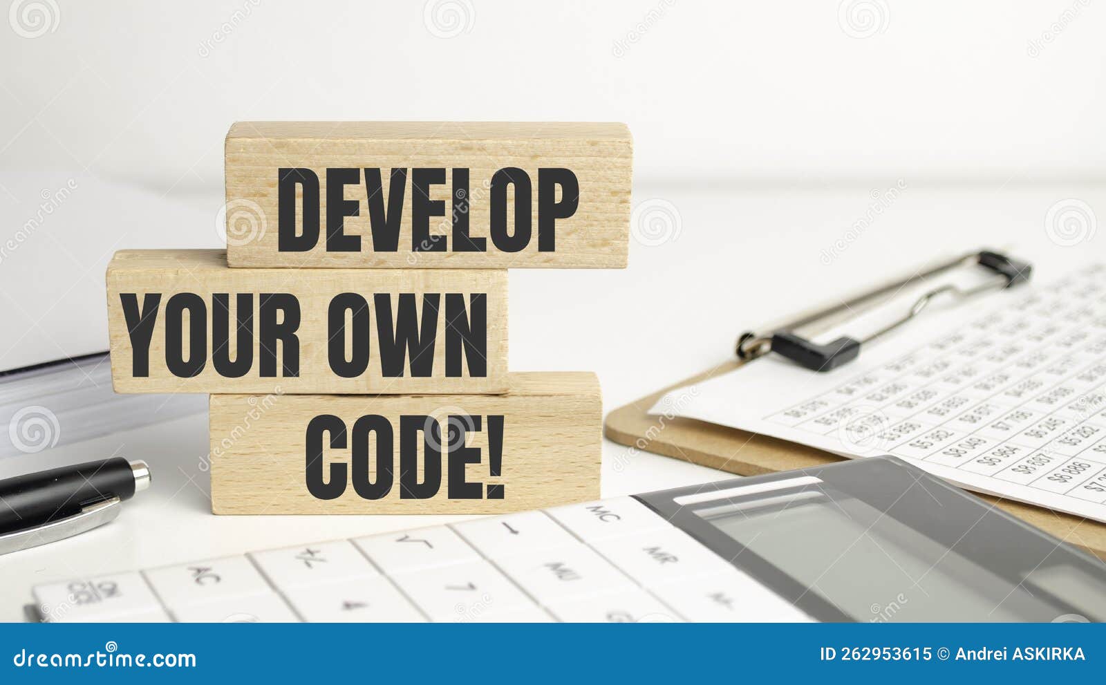 Develop Your Own Code Symbol. Concept Words Develop Your Own Code on ... Develop Your Own Code Symbol. Concept Words Develop Your Own Code on ...