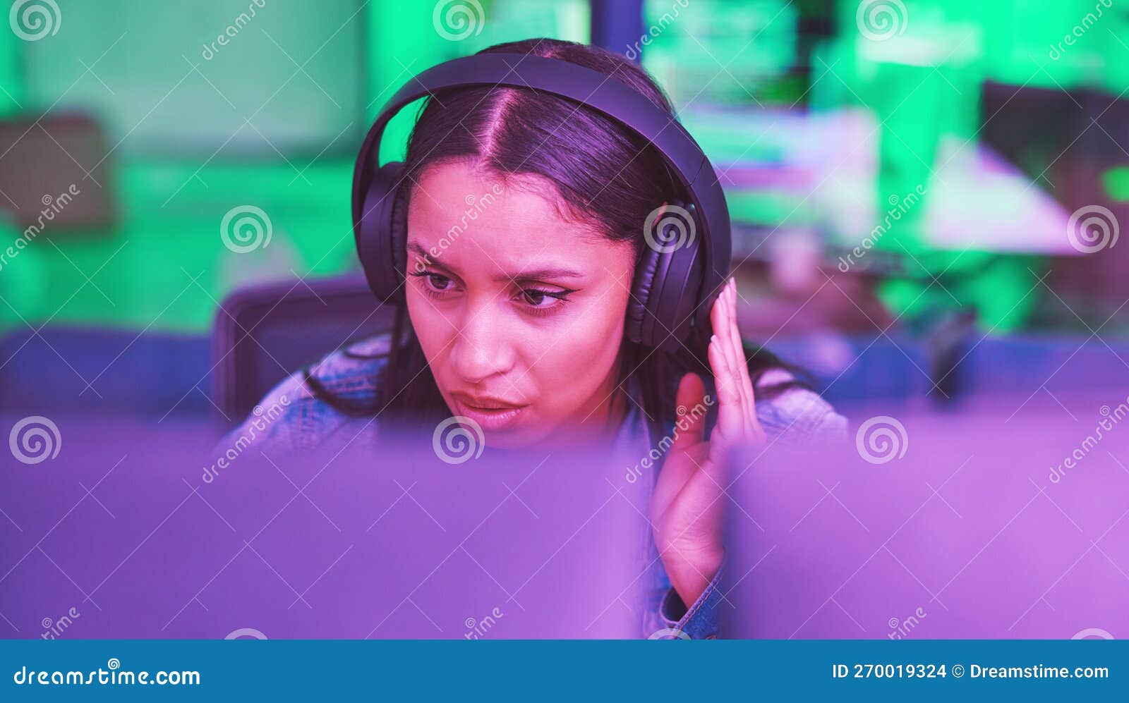 Developer, Computer or Headphones in Neon Programming for Iot Coding ... Developer, Computer or Headphones in Neon Programming for Iot Coding ...