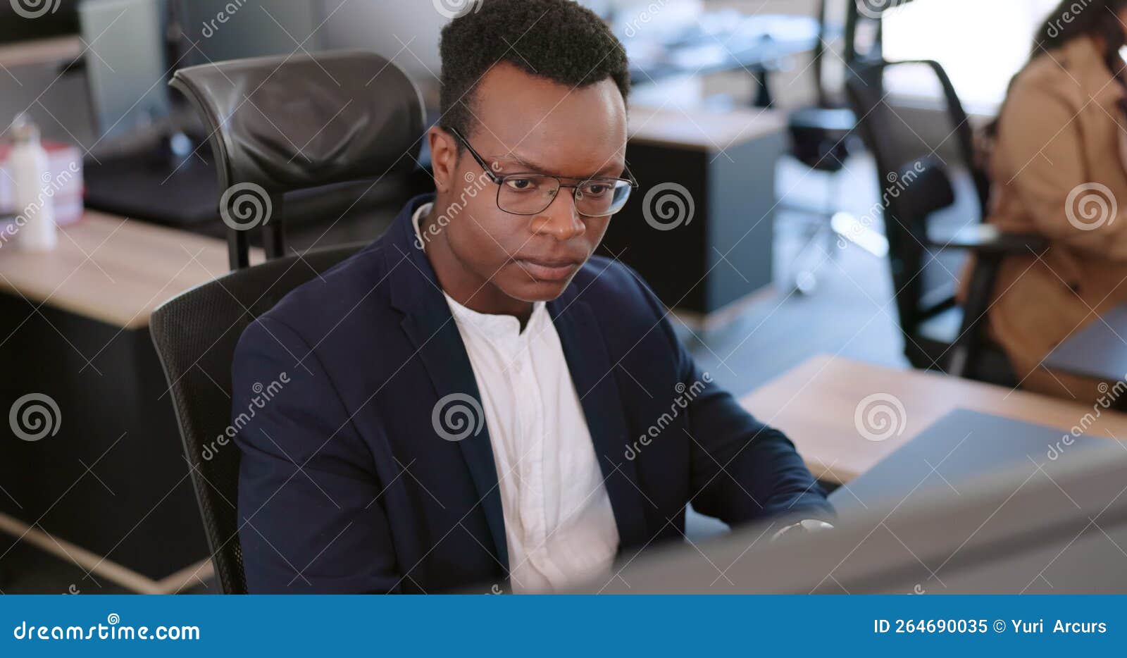 Developer Computer Or Programmer Thinking Of Cyber Security Code For