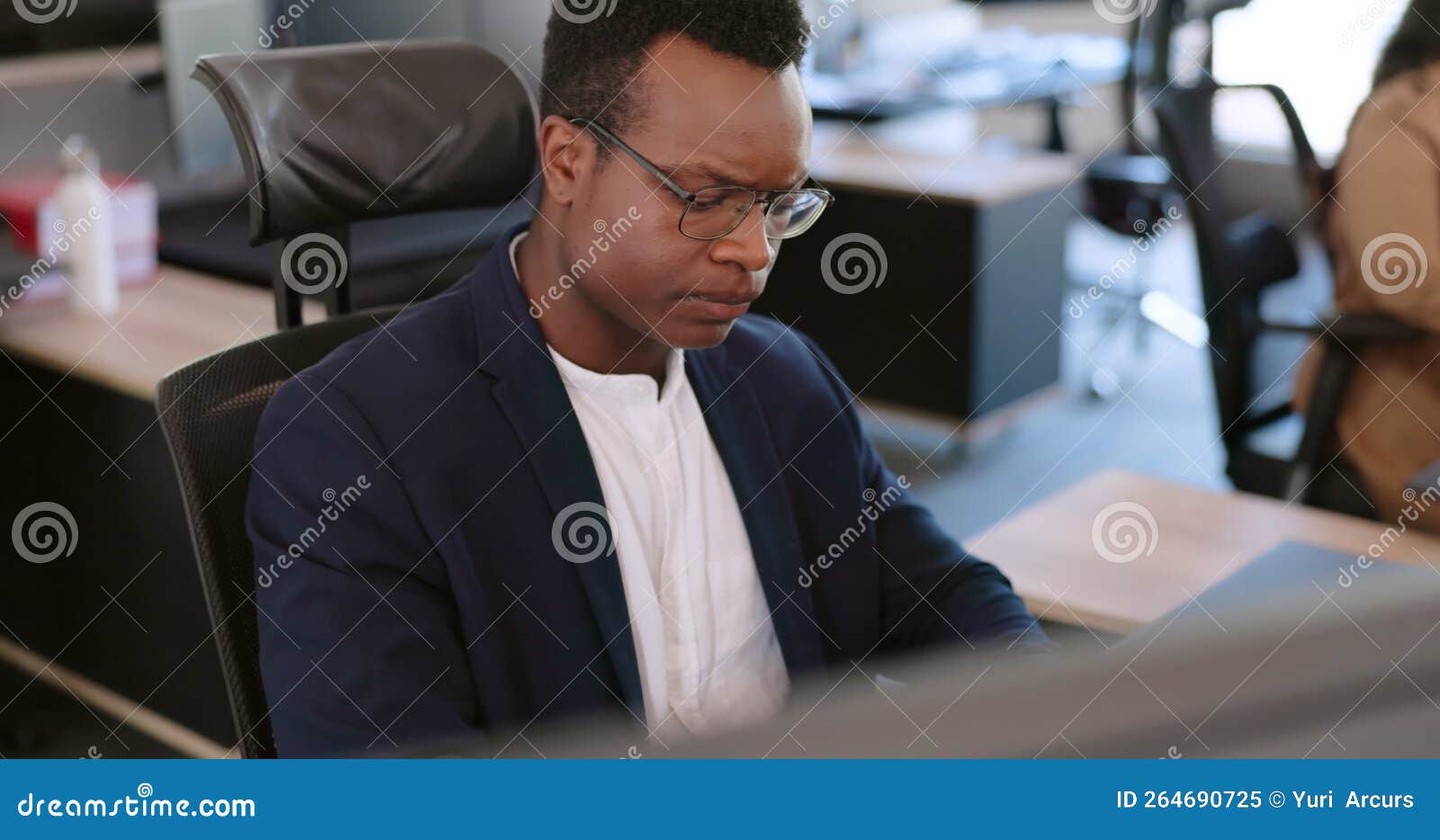 Developer Computer Or Programmer Thinking Of Cyber Security Code For Digital Transformation On