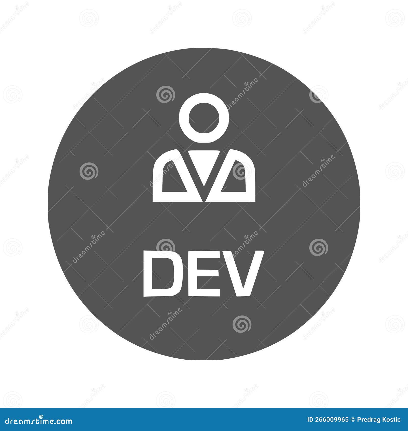 Developer logo design stock illustration. Illustration of template ...
