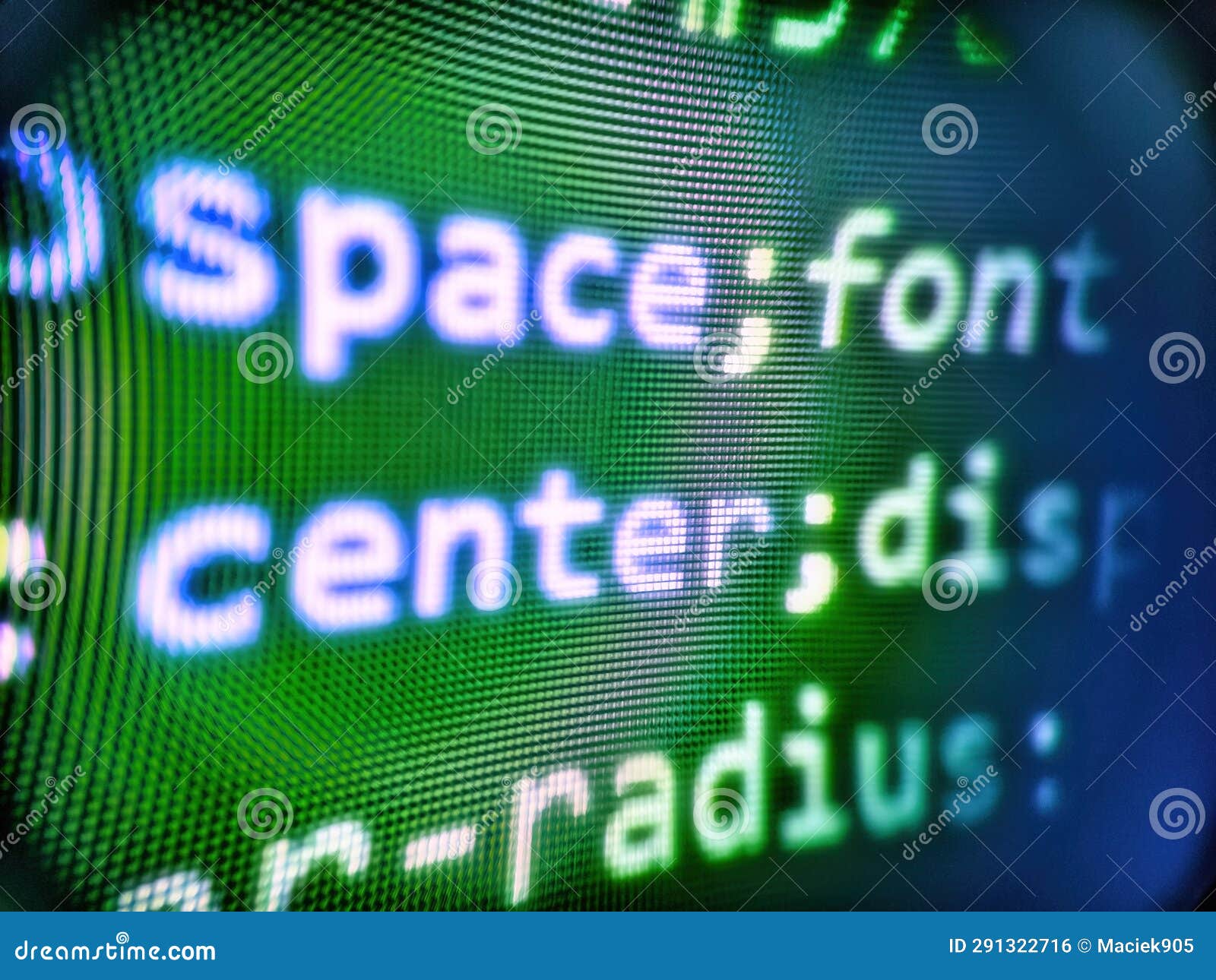 Developer Occupation Work Photo Sample Code In Code Editor Computer