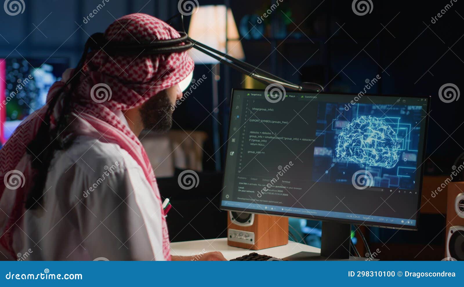 Developer Programming AI Scripts Stock Footage - Video of applications ... Developer Programming AI Scripts Stock Footage - Video of applications ...