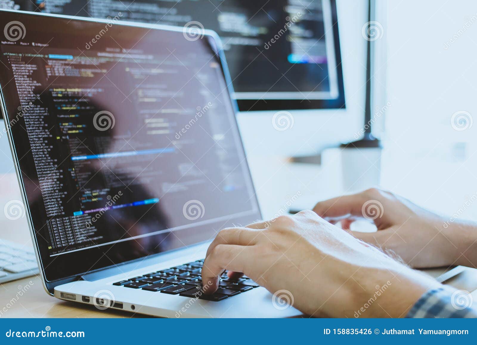 Developer Programming And Coding Technology Website Design Safety Of The Social World