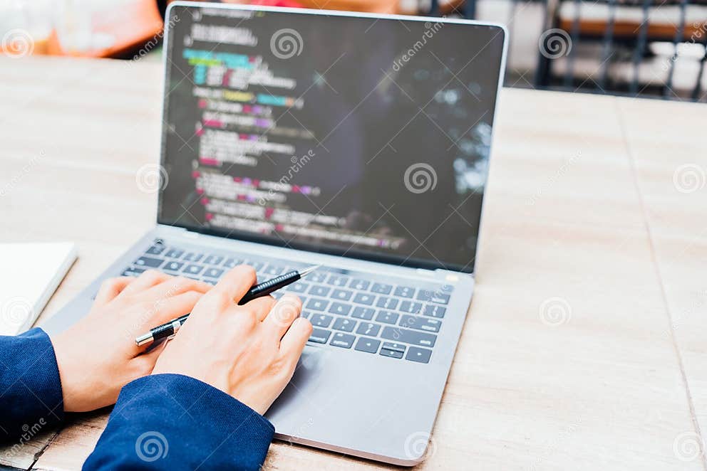 Developer Programming And Coding Technology Website Design Safety Of The Social World