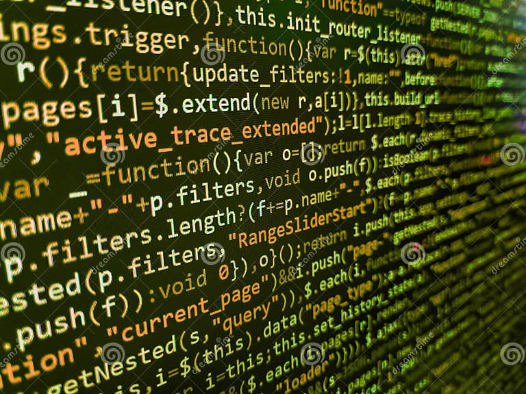 Developer Software Programming Code Program Code Php Html Css Of Site 6368