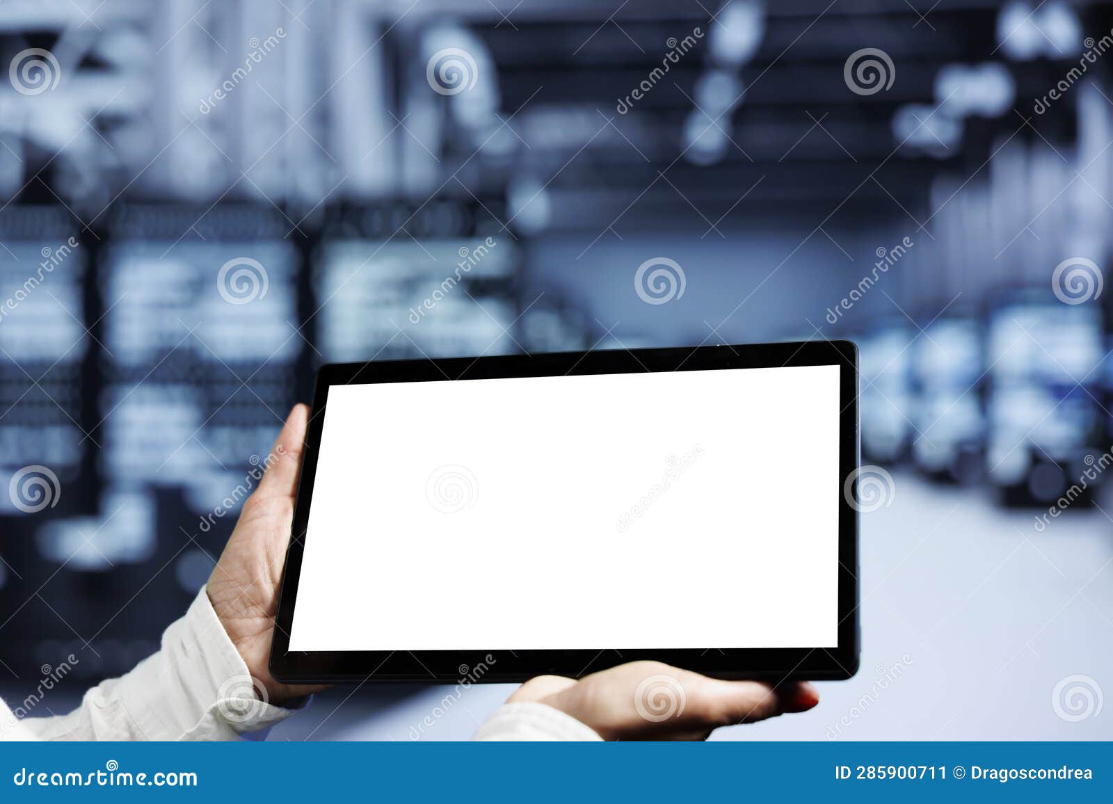 Developer Using Tablet in Data Center Stock Image - Image of network ... Developer Using Tablet in Data Center Stock Image - Image of network ...