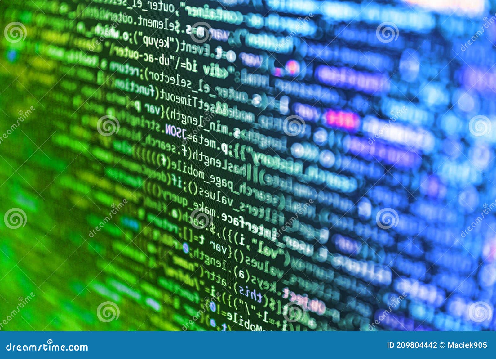 Developer Working on Websites Codes in Office. Failure in the Program ...