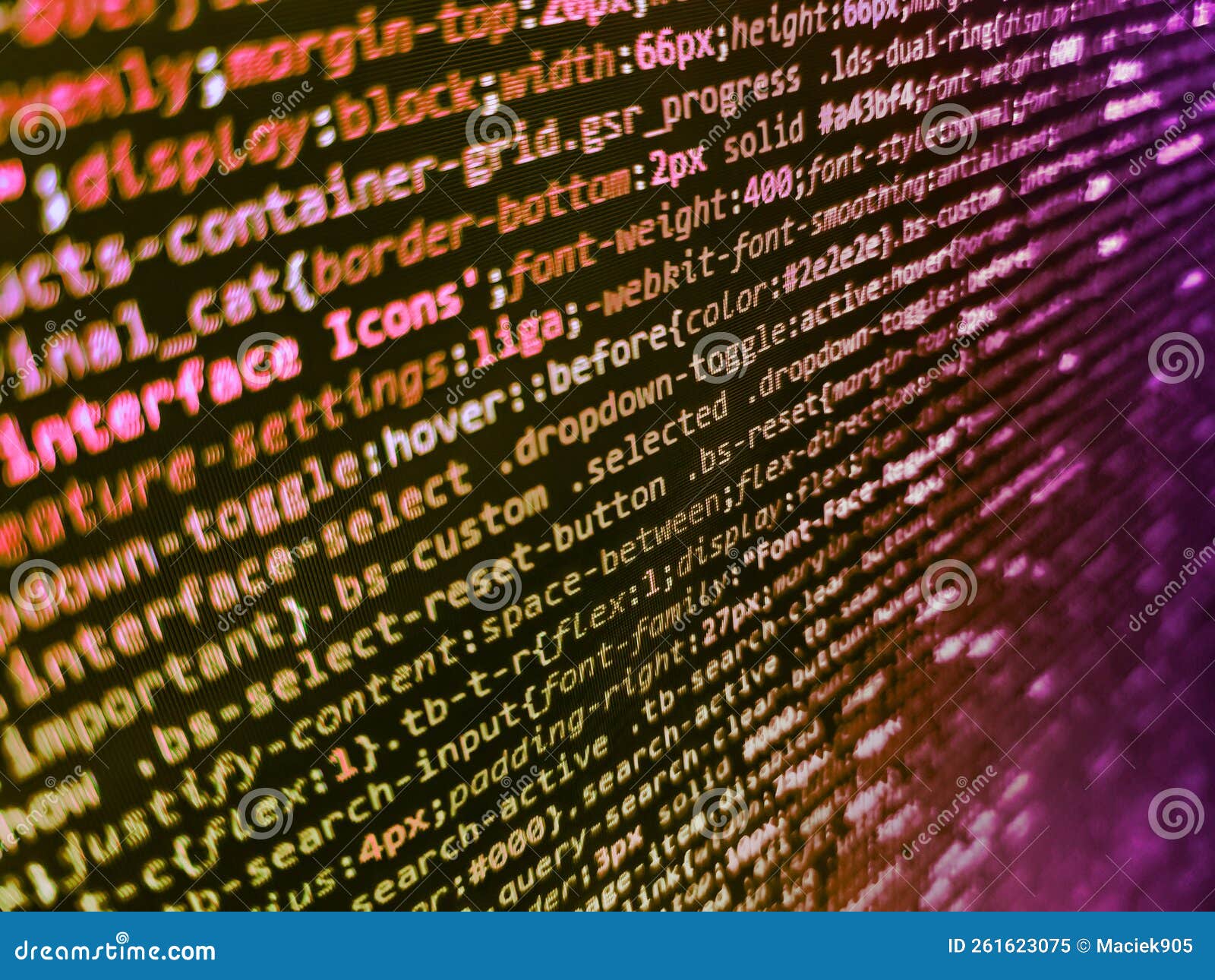 Developer Working on Websites Codes in Office. Failure in the Program ...