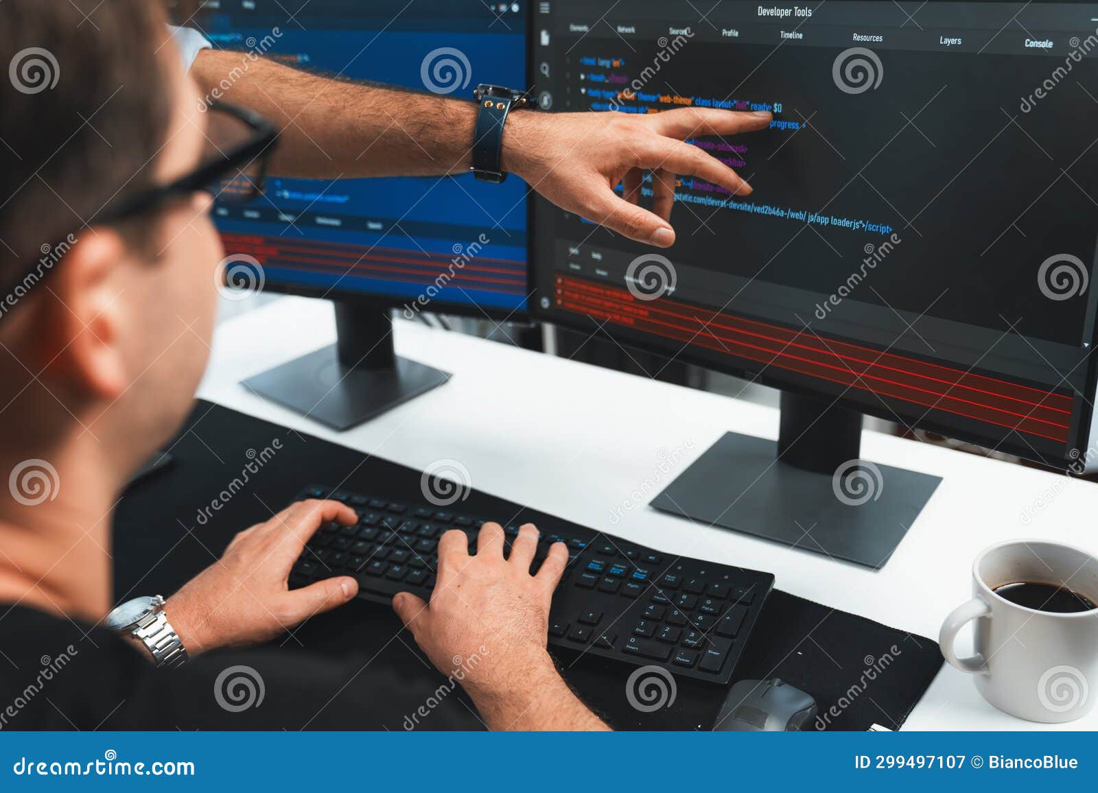 It Developers Creating Online Software Development Information ...