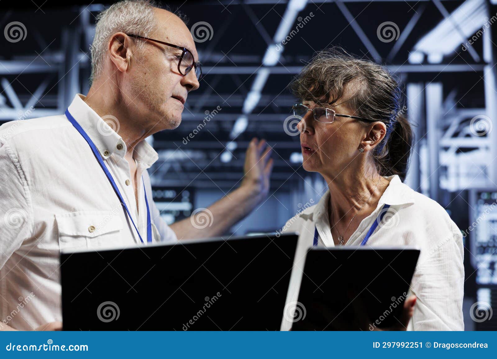 Developers Perform Server Tests Stock Image - Image of checklist ...