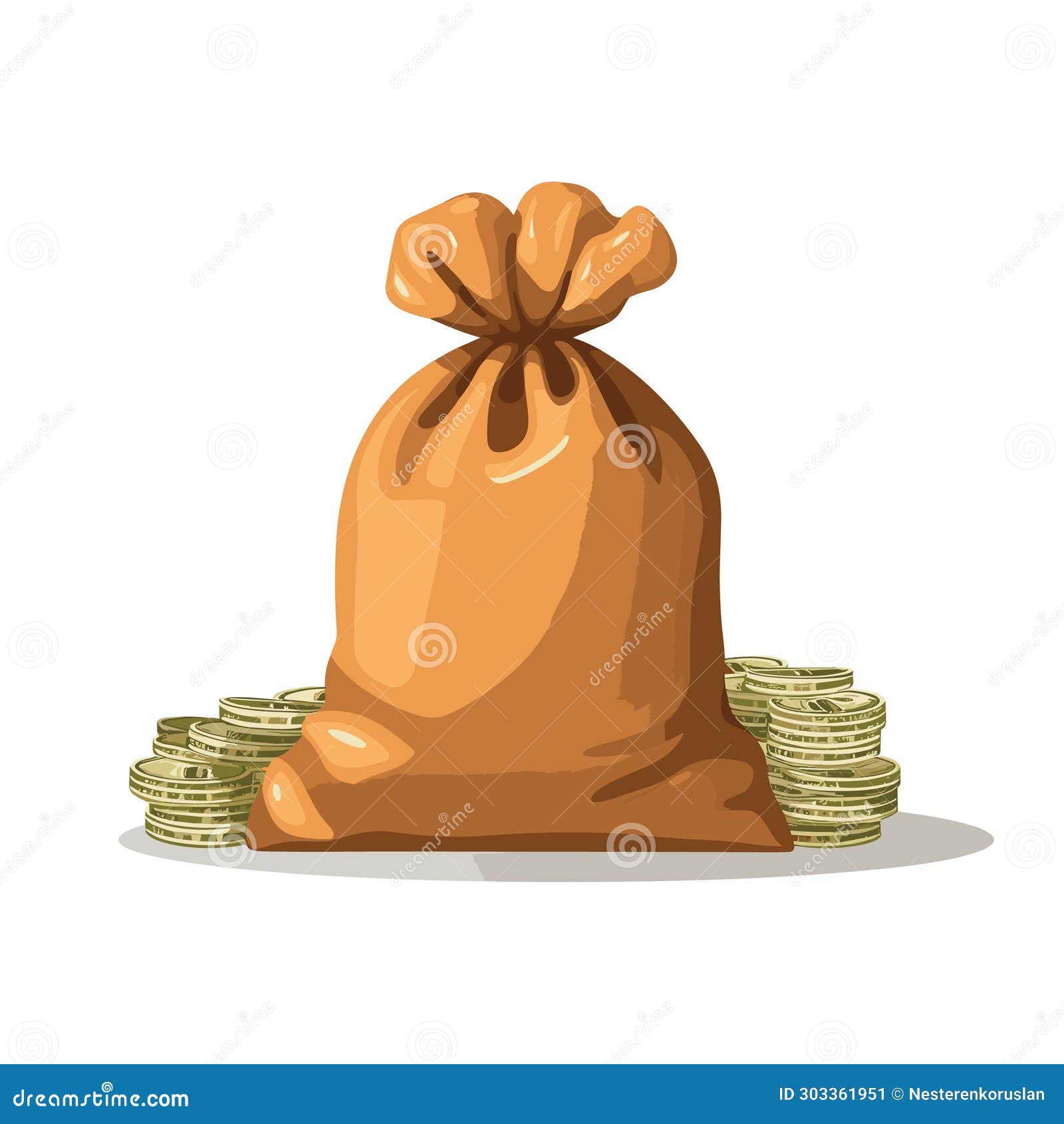 Developing Cash Pooling Structure Filled Colorful Logo Stock ...