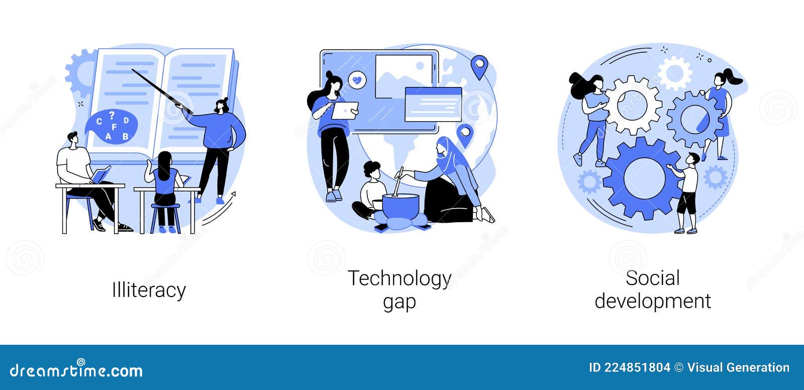 Developing Country Abstract Concept Vector Illustrations. Stock ...