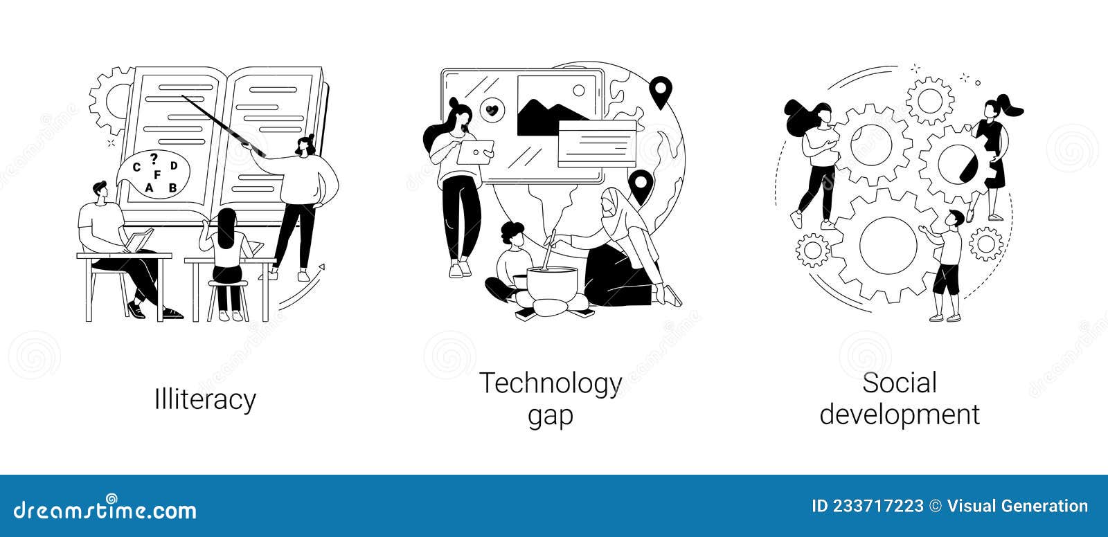 Developing Country Abstract Concept Vector Illustrations. Stock Vector ...