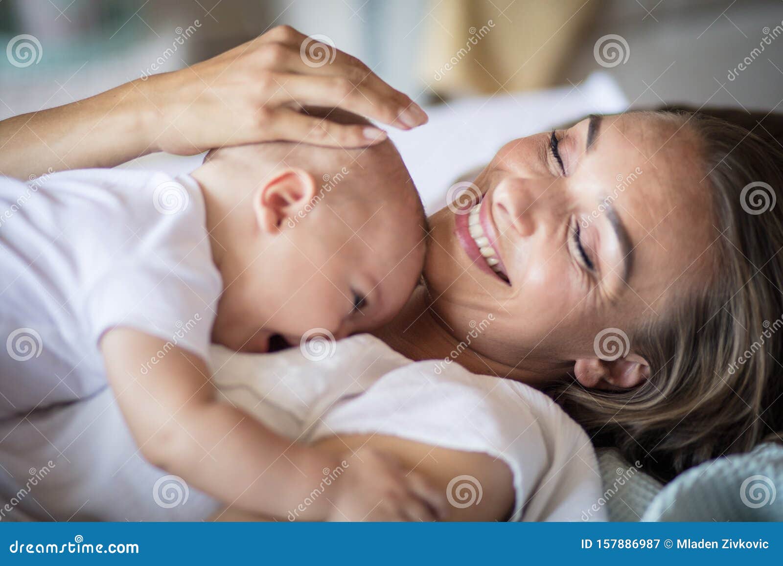 Developing a Deep, Everlasting Bond Stock Image - Image of child ...