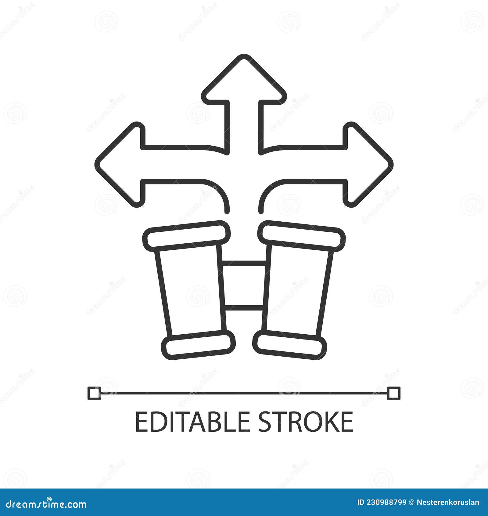 Linear Scenario Icon From Cinema Outline Collection. Thin Line Scenario ...