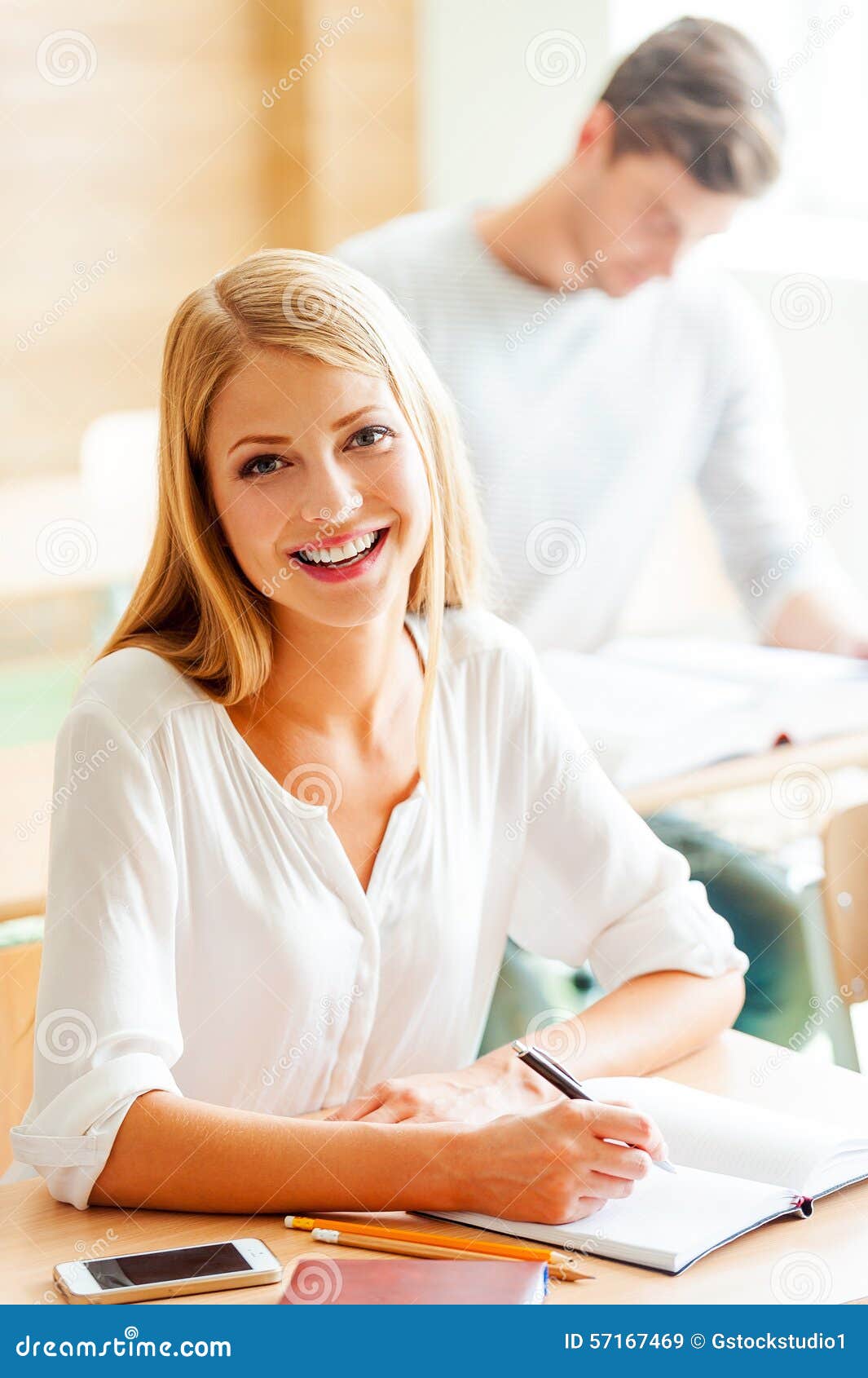 Developing Good Study Habits. Stock Image - Image of intelligence ...