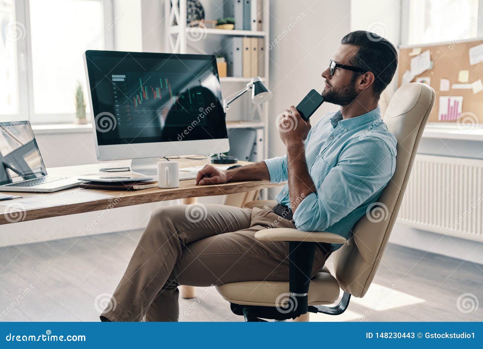 Developing new approaches. stock image. Image of investment - 148230443