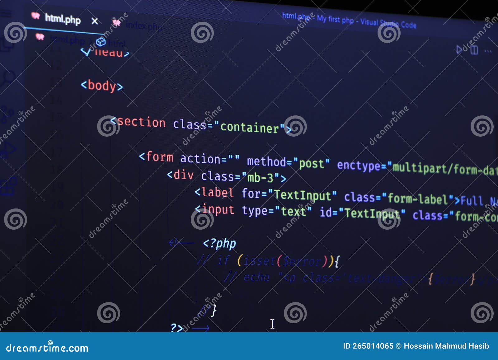Developing Programming Binary Code, Art Design Website Digital Page ...