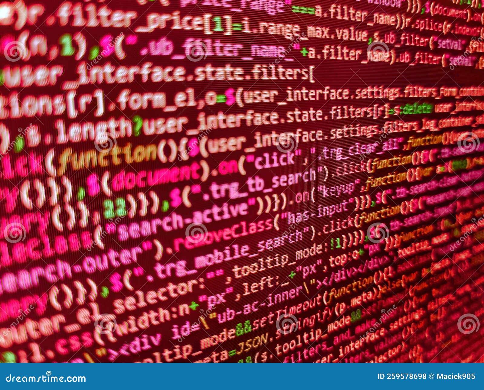Developing Programming And Coding Technologies Programmer Developer Screen Developer Working
