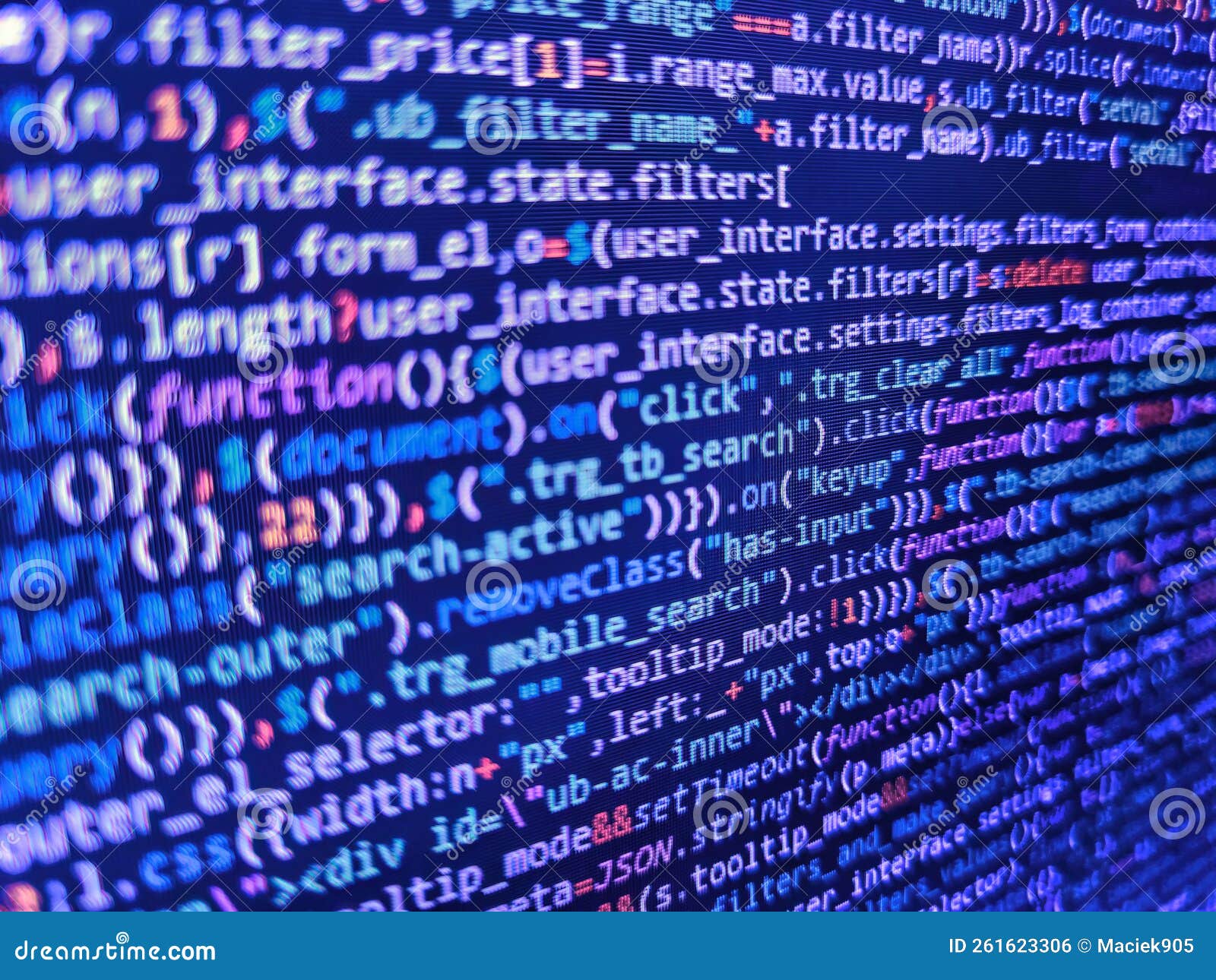 Developing Programming and Coding Technologies. Programmer Developer ...