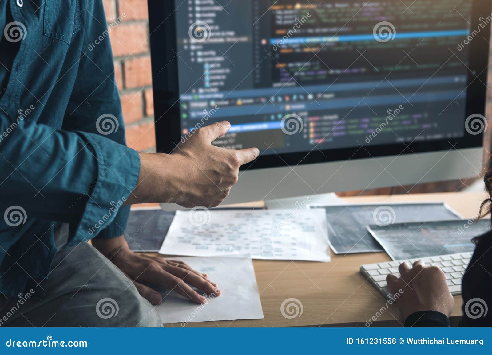 Developing Programming And Coding Technologies Working In A Software Engineers Developing