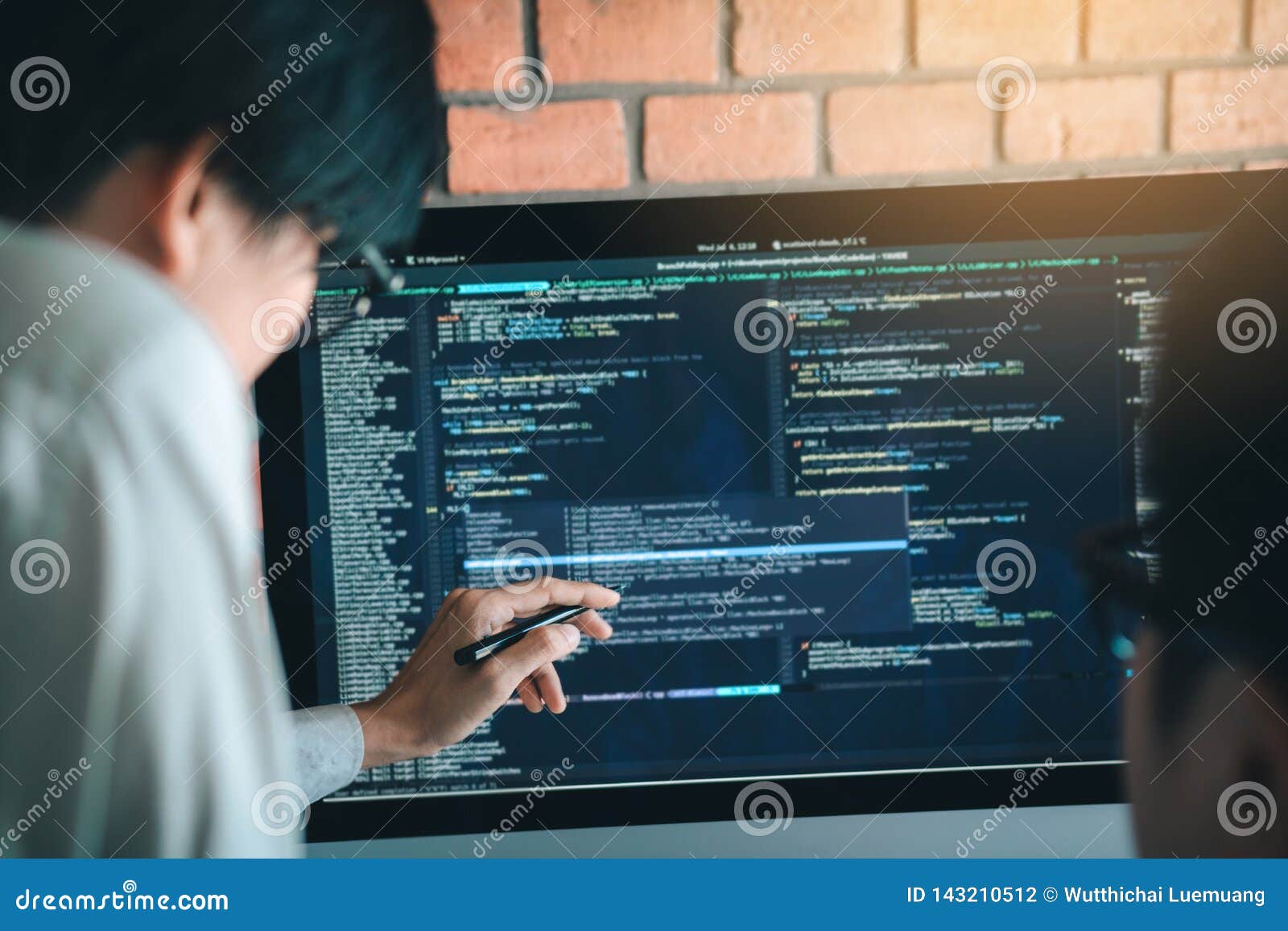 Developing Programming And Coding Technology Working In A Software Engineers Developing