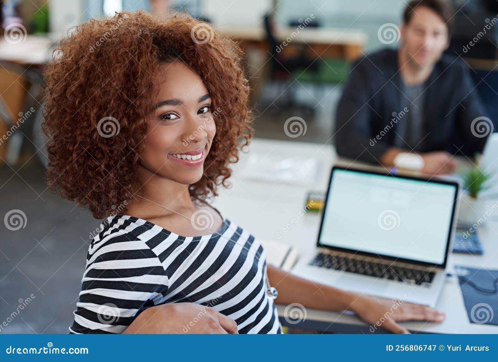 Developing Tomorrows Tech Today. a Designer at Their Workstation in an ...