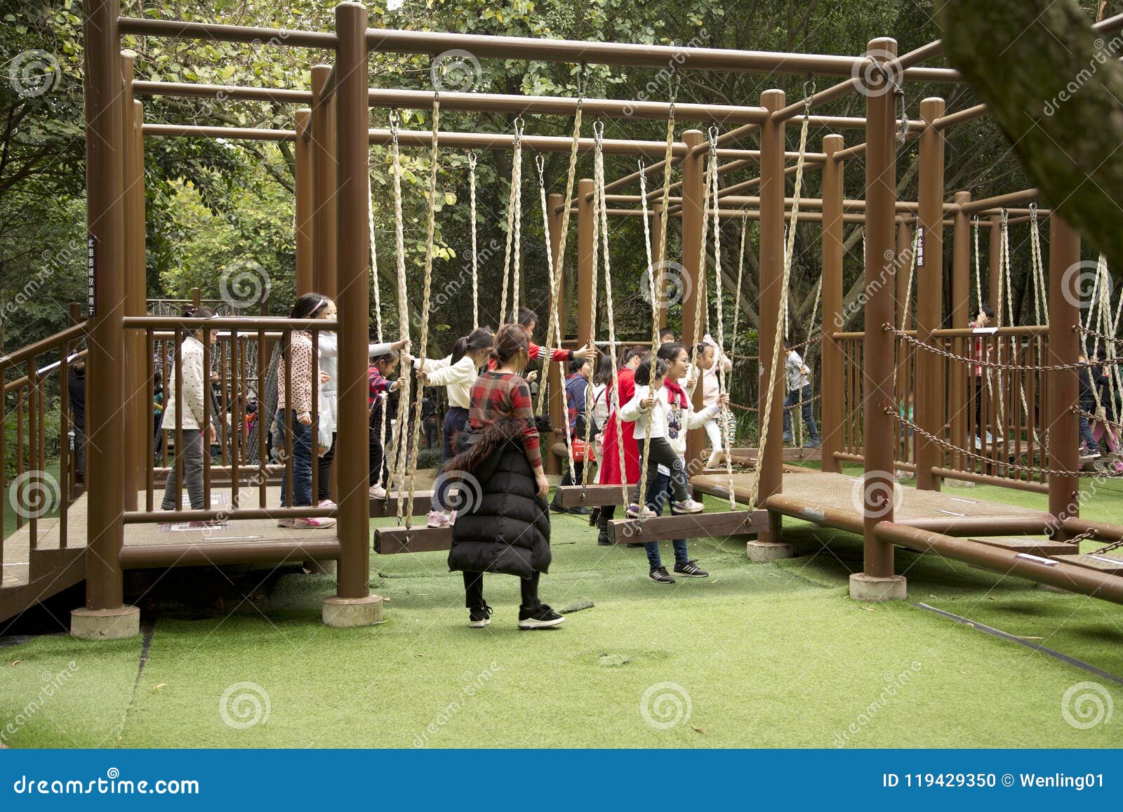 Developing Training Place for Children in Nanning Qingxiu Mountain ...