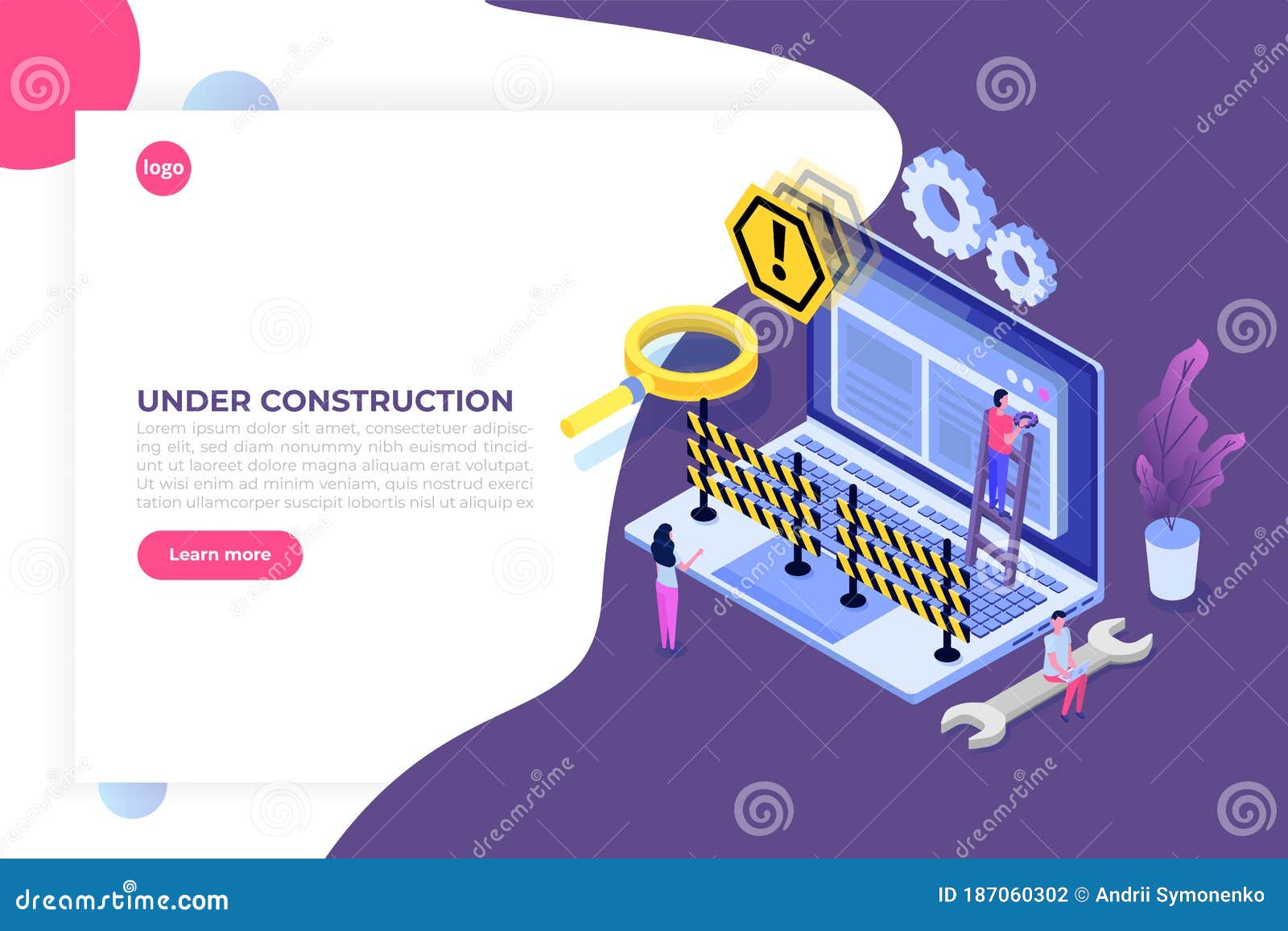 Developing Web Site, Website Under Construction, Coming Soon Concept ...