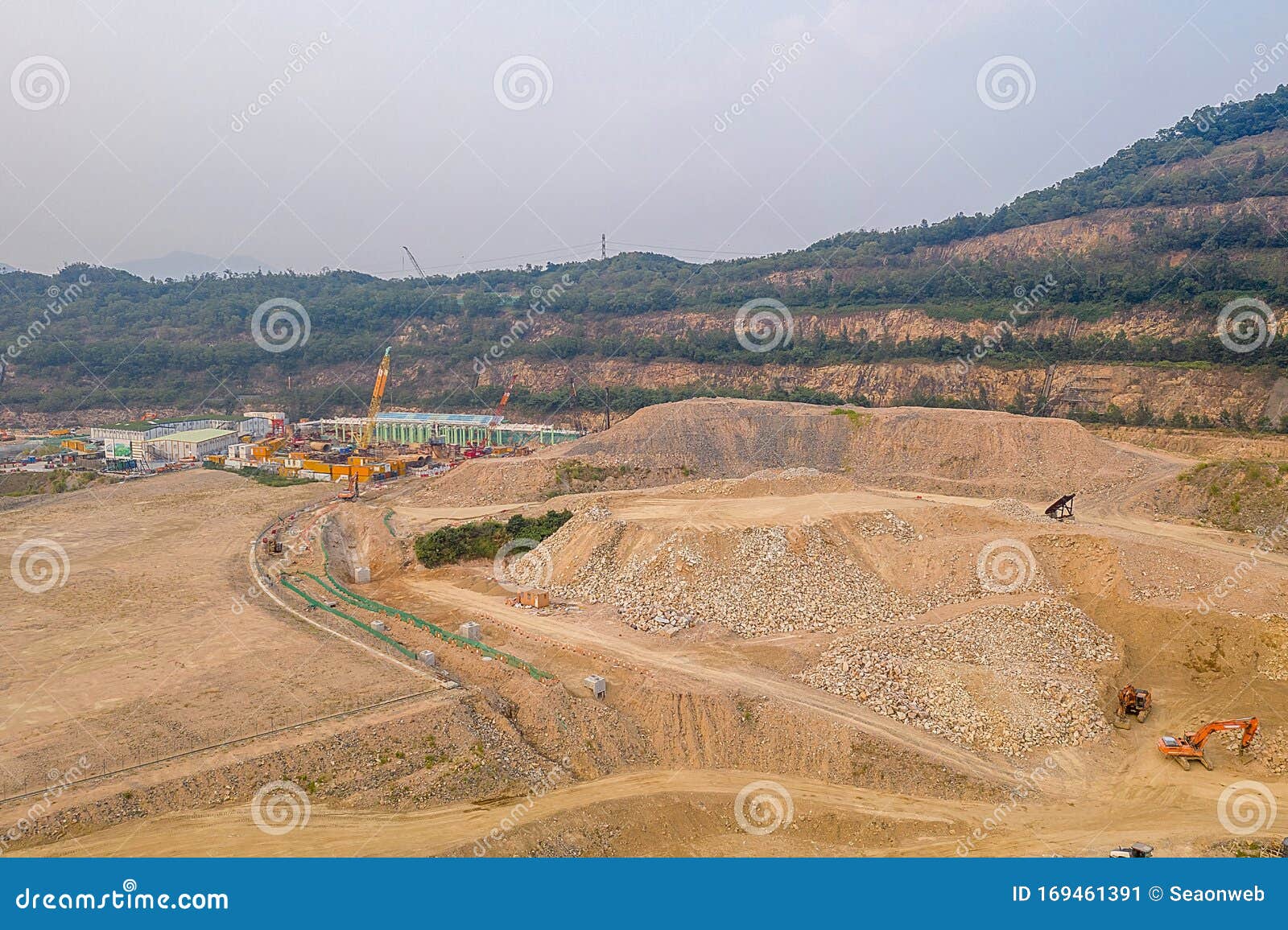 A Development of Anderson Road Quarry Site 29 Sept 2019 Stock Image ...