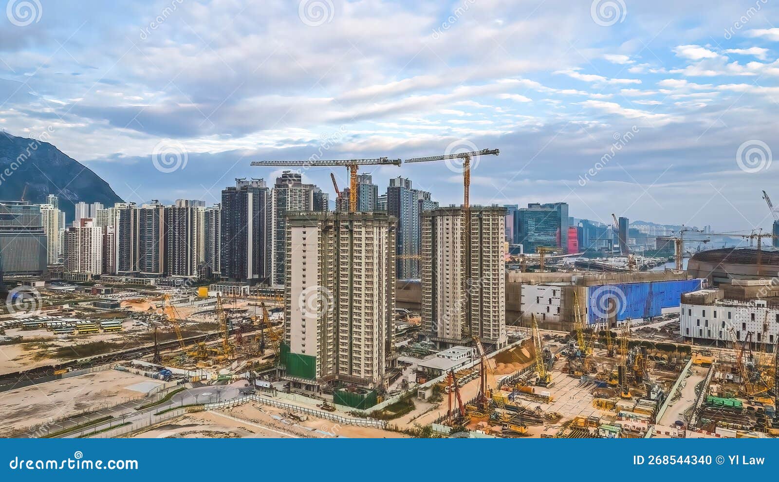 A Development Area at Kai Tak, Hong Kong 5 Feb 2023 Editorial Image ...