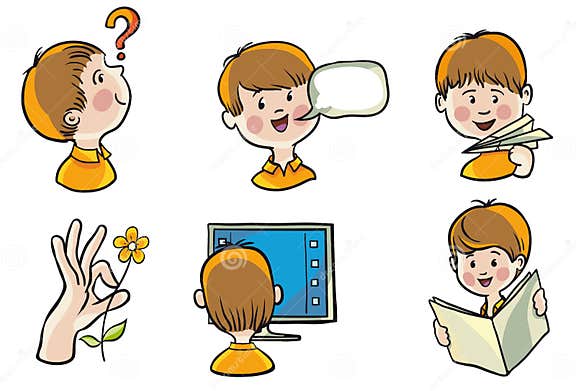 Development of children stock vector. Illustration of painting - 51547929