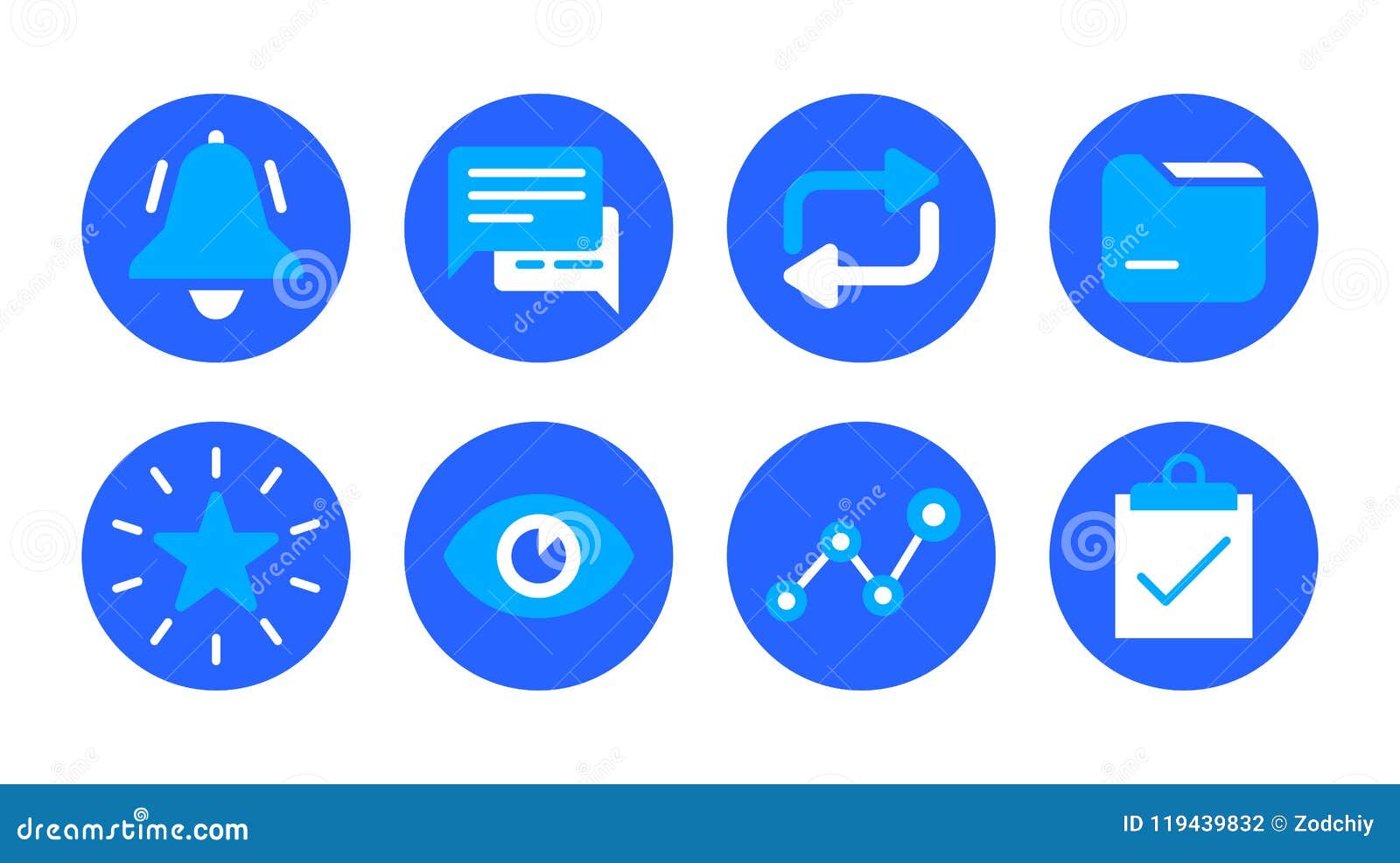 Development-circle-icons Copy Stock Vector - Illustration of company ...