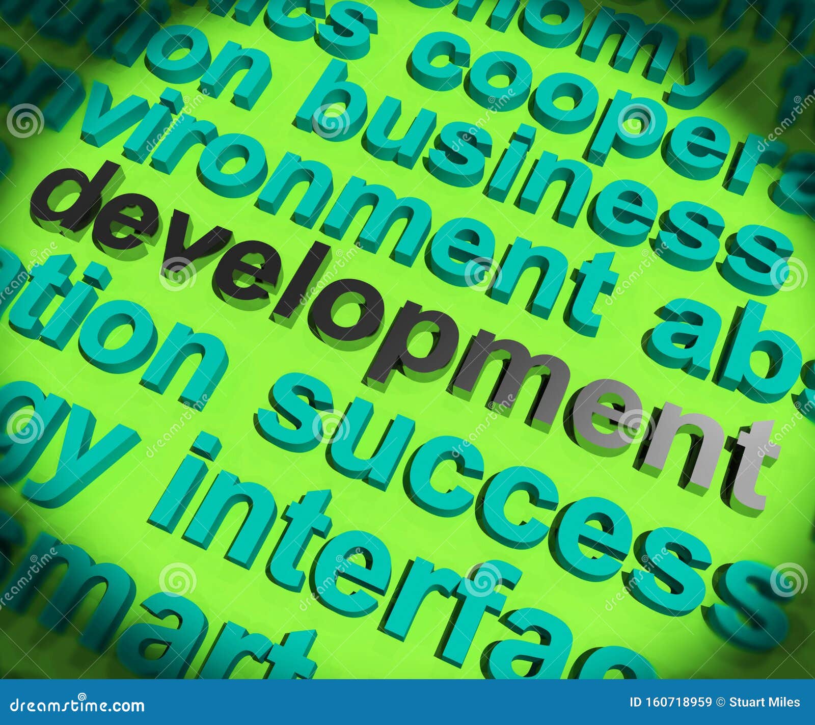 Development Concept Icon Means Programming Design or Product Invention ...