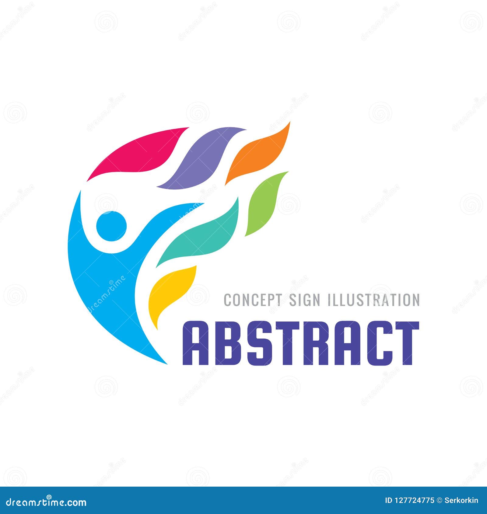 Development - Concept Logo Template Vector Illustration. Abstract ...