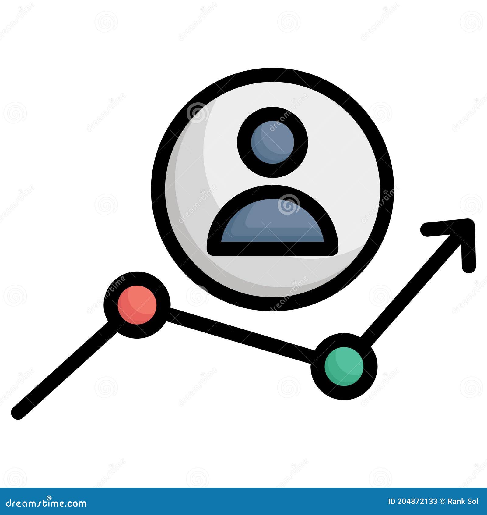 Development, Employee Vector Icon Which Can Easily Modify Stock Vector ...