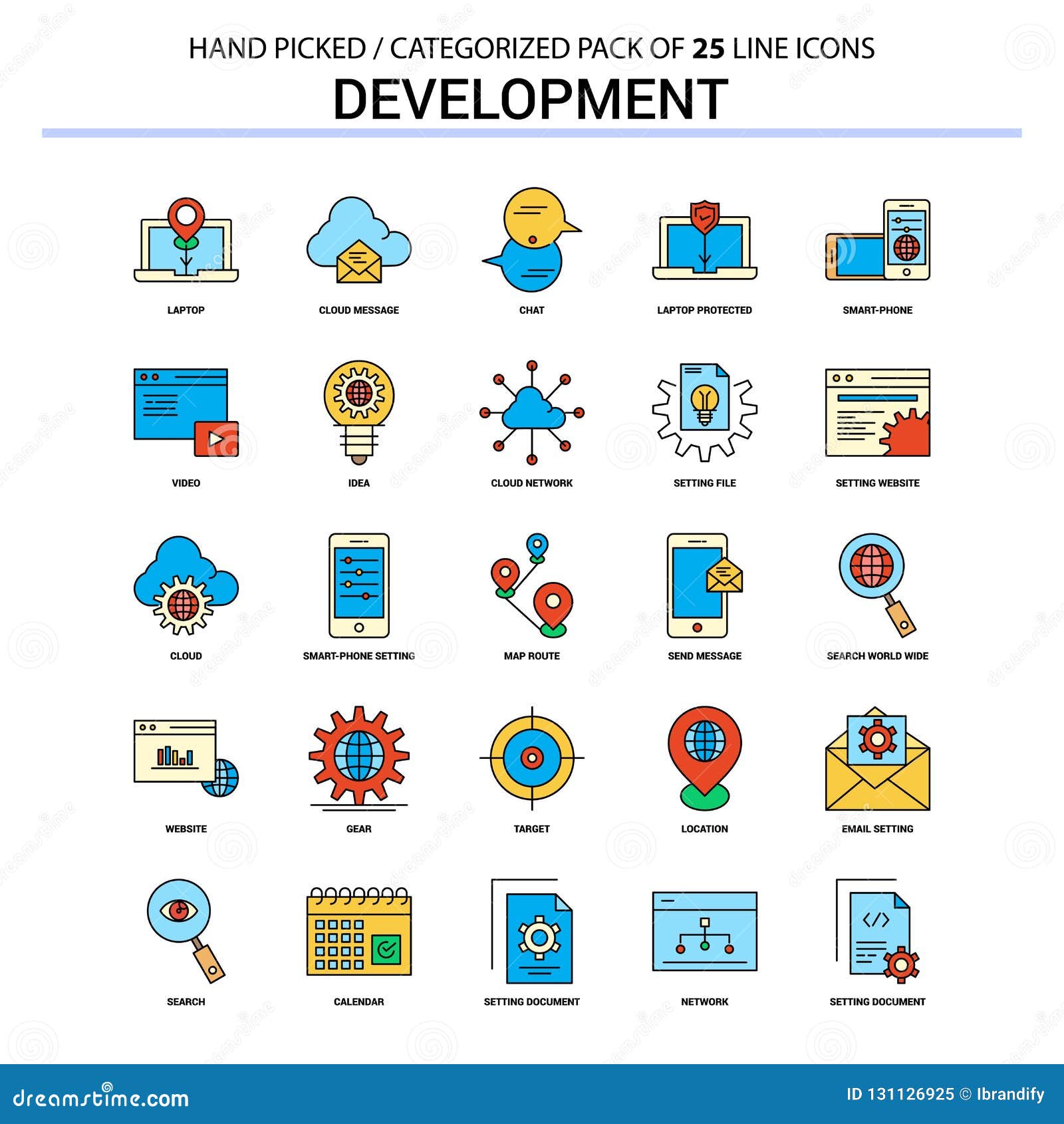 Development Flat Line Icon Set - Business Concept Icons Design Stock ... Development Flat Line Icon Set - Business Concept Icons Design Stock ...
