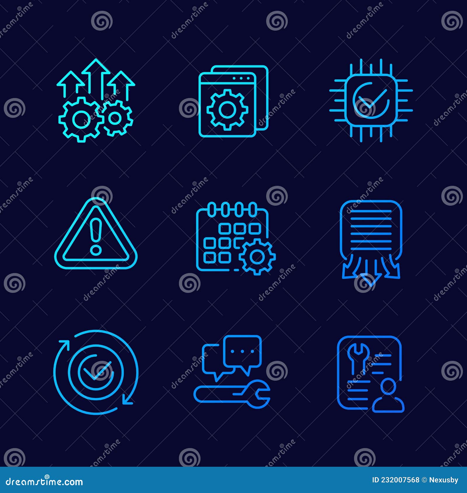 Development, Hardware and Protocols Line Icons Set Stock Vector ... Development, Hardware and Protocols Line Icons Set Stock Vector ...