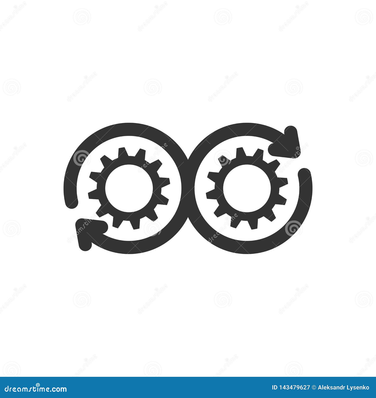 Arrow, Devops, Infinity Infographic. 3 Step Options Template, Scheme ...