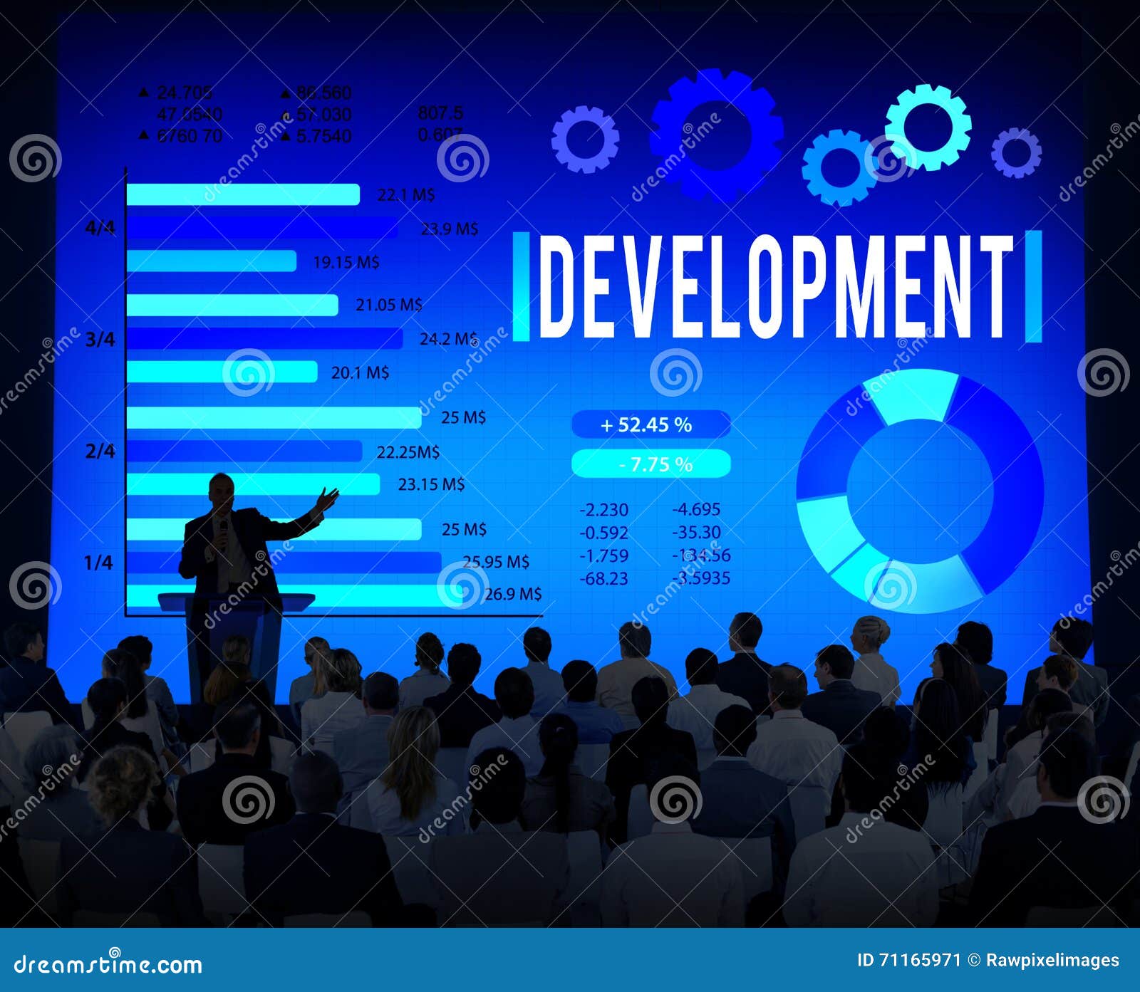 Development Improvement Success Change Goal Concept Stock Illustration ...