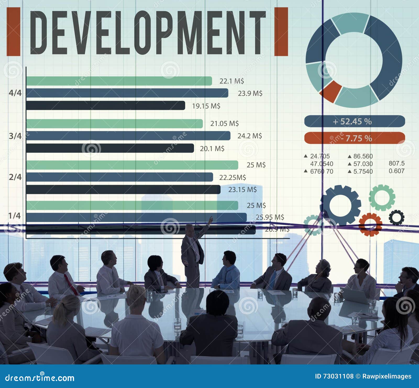 Development Improvement Success Change Goal Concept Stock Illustration ...
