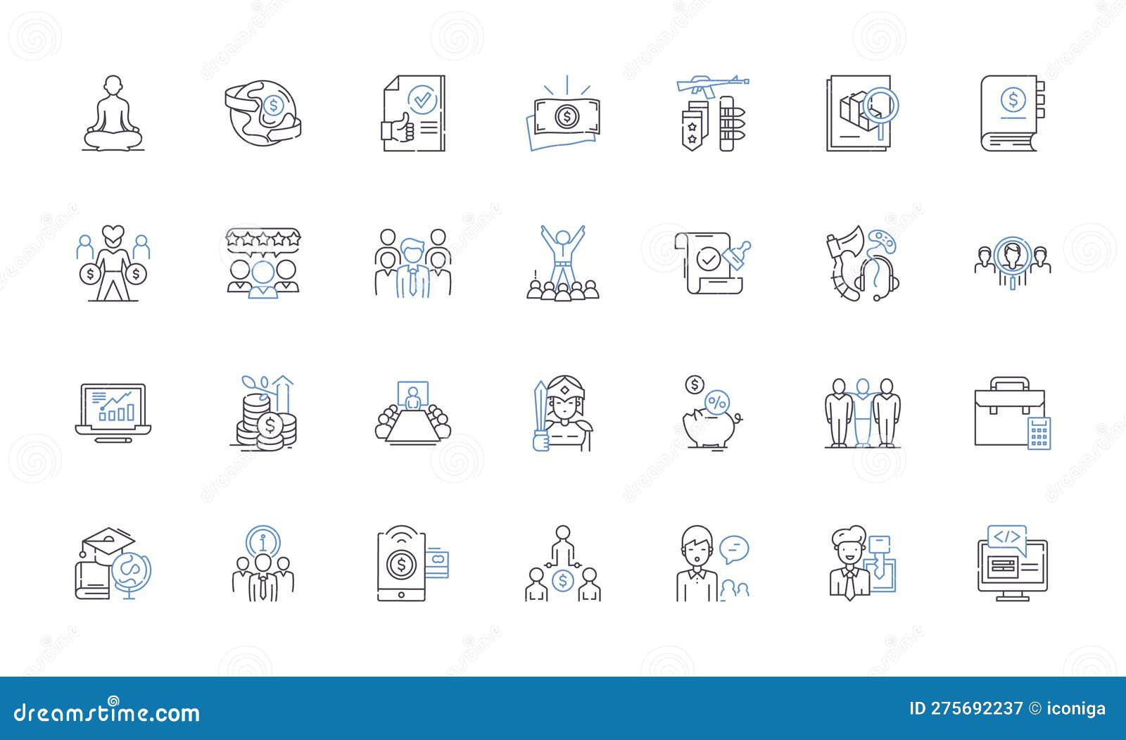 Development Labs Line Icons Collection. Innovation, Experimentation ...