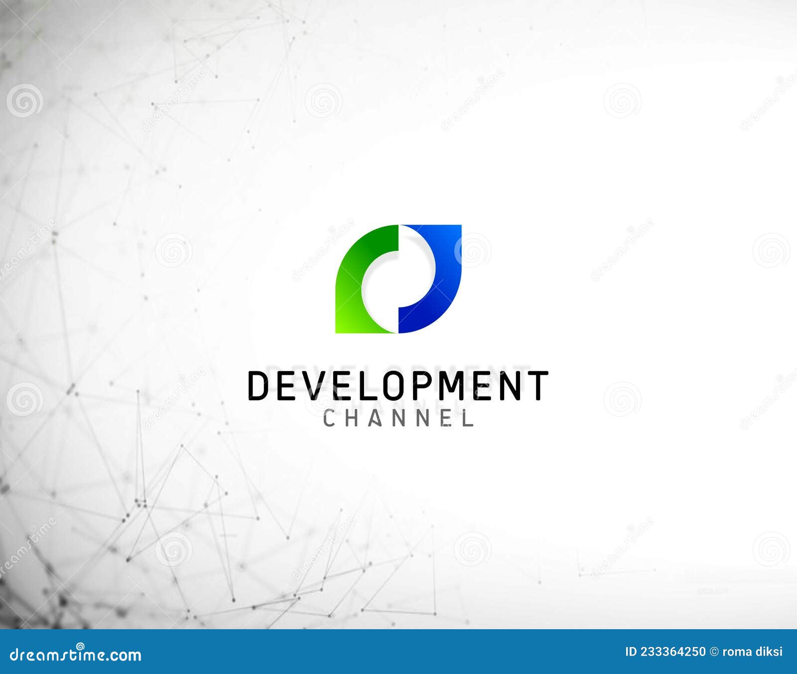 Development Logo Design stock illustration. Illustration of brand ...
