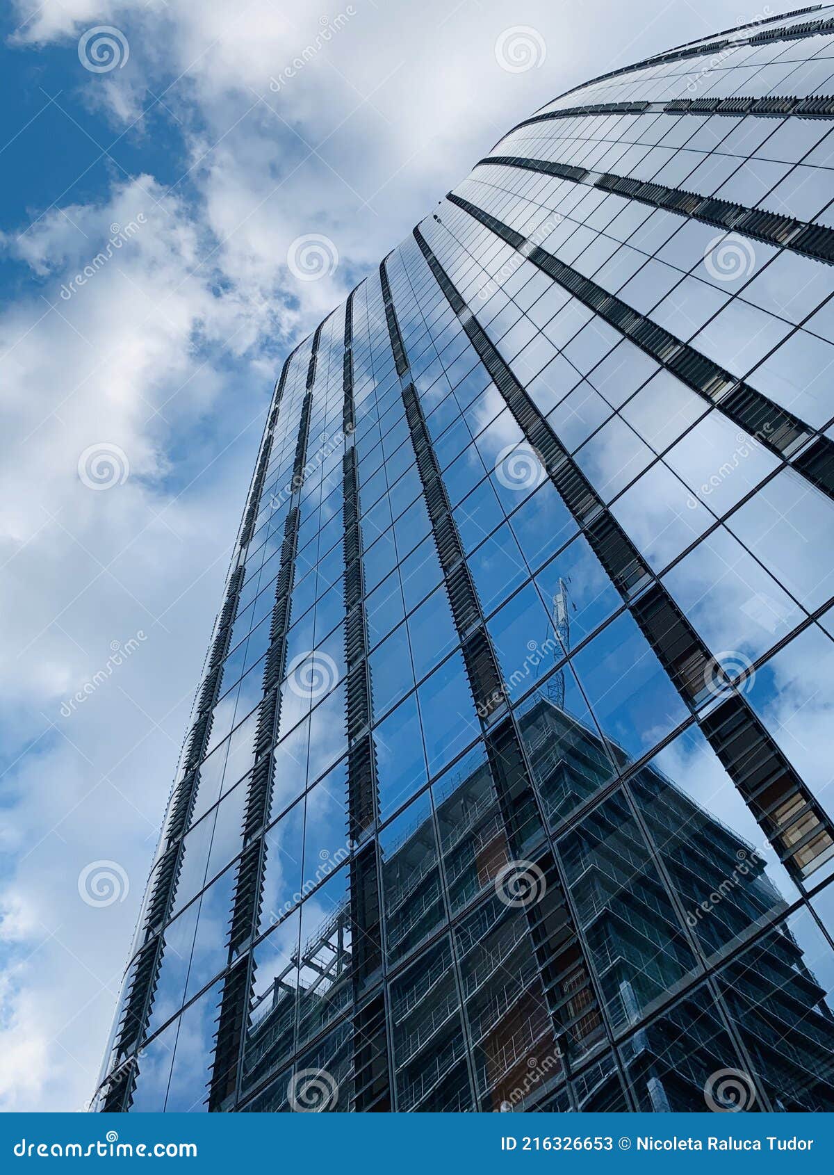 Generic Skyscraper Building in London with Offices and Flats for ...